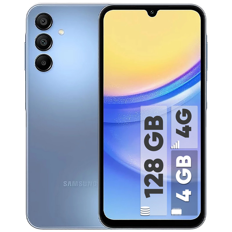 Zatoos Ir گوشی موبایل سامسونگ مدل Galaxy A15 دو سیم کارت ظرفیت 128